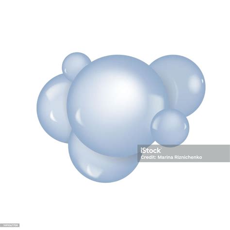 3d 어두운 구름 흰색 배경에 격리되어 있습니다 부드러운 만화 광택 3d 구름 날씨 아이콘을 렌더링합니다 3d 벡터 그림 3차원 형태에 대한 스톡 벡터 아트 및 기타 이미지