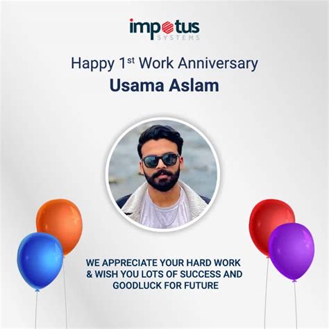 Usama Aslam On Linkedin One Year Again On The Same Day I Have Started