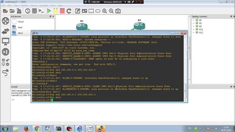 Tutorial Konfigurasi Static Routing Menggunakan Gns3 Youtube