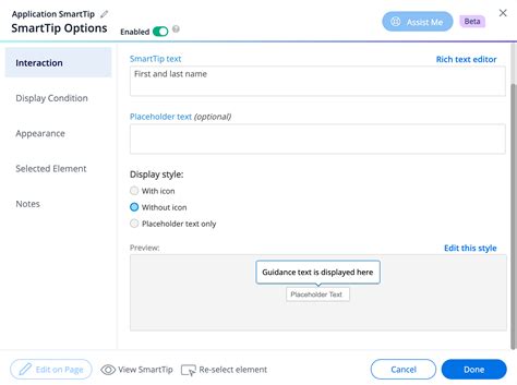 SmartTips WalkMe Help Center
