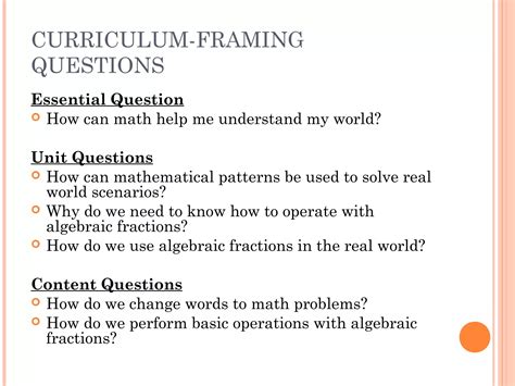 Simplifying Solving Algebraic Fractions PPT