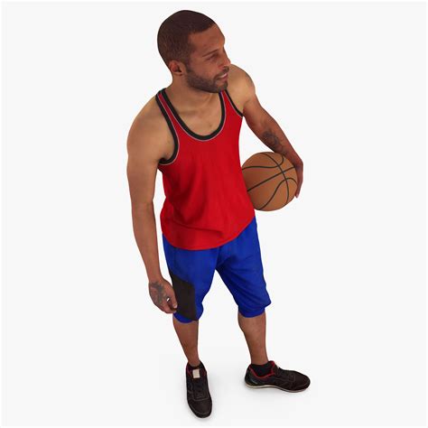Basketball Player 3d Model 59 Max Free3d