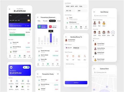 Payment App UI UX Design Behance