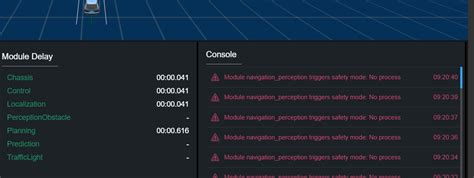 Module Navigationperception Triggers Safety Mode · Issue 10375 · Apolloautoapollo · Github