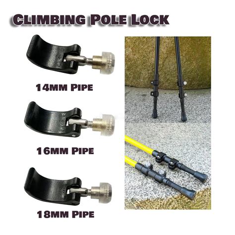 Walking Stick Lock Handle Parts Durable Trekking Pole Lock Replacement