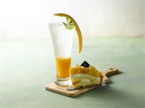 손님접대할 때 내기 좋은 무알콜칵테일 망고크러쉬 탄산음료