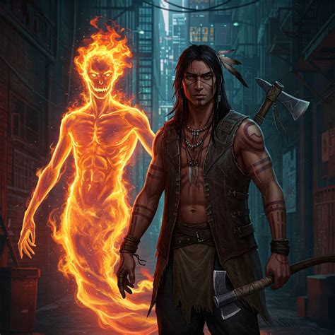 Shadowrun Shaman Fire Spirit 2 By Ehran The Scribe On Deviantart