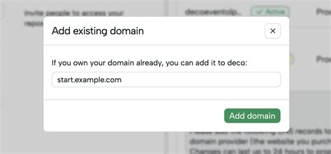 adding custom domains deco cx docs