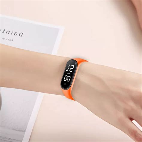 Led Display Luminous Auto Date Time Code Full Calendar Weekly Display