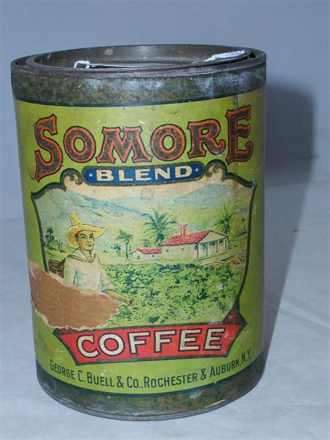Pin By Richard Wald On Vintage Coffee Cansjars S Coffee Tin