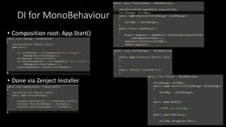 Zenject Extenject Intro PPTX Programming Languages Computing