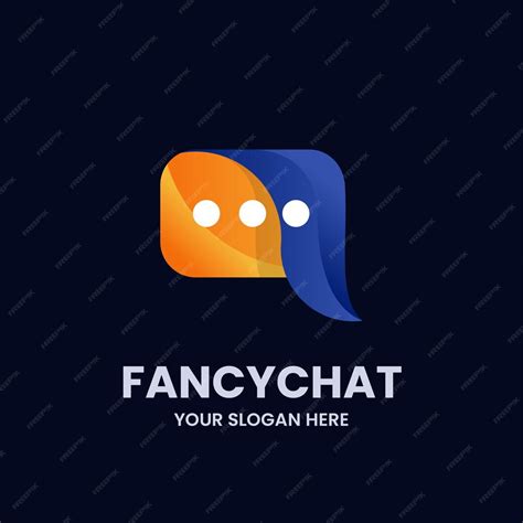 Premium Vector Voice Chat Colorful Company Logo Vector