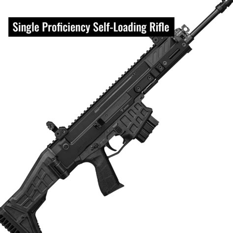 Single Proficiency Self Loading Rifle