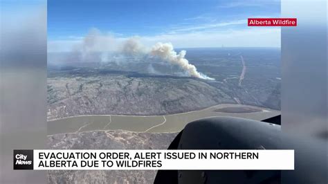 Evacuation Order Alert Issued In Northern Alberta Due To Wildfires