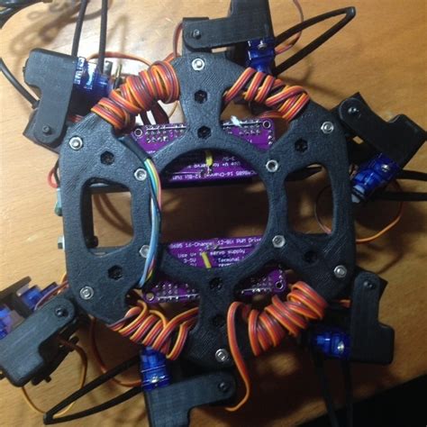 Free 3d File 18 Dof Hexapod Parts 🤖 ・3d Printable Model To Download・cults