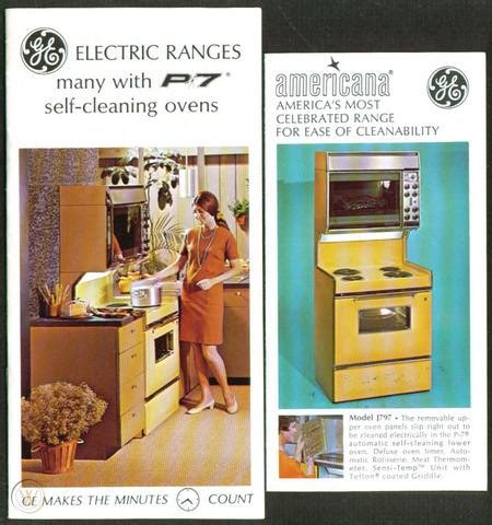 General Electric Range With P7 Ovens Catalog 60s 45169383