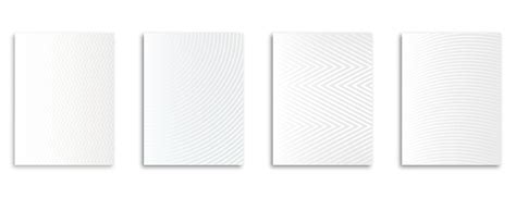 흰색 최소한의 커버 디자인 웹 페이지 및 레이아웃을위한 현대적인 템플릿 디자인에서 흰색 하프 톤 그라데이션 배경 흰색 및 회색 그라데이션 배경입니다 기하학적 패턴입니다 0