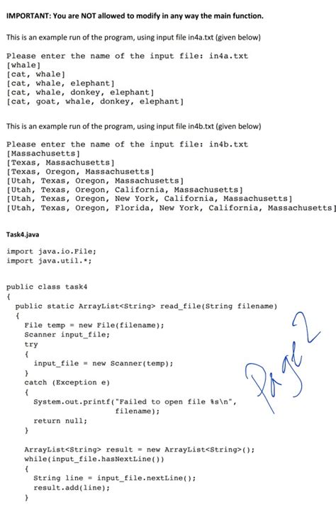Solved Task 4 15 Pts The Program Task4java Given Below