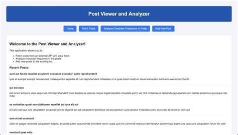 Github Hoangsonwwpost Analyzer Webserver 📋 Welcome To The Post