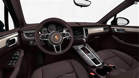 Brown Interior With Paldao Trim Porsche Macan Turbo Porsche Cars