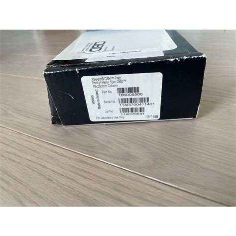 New Hplc Column Waters Xselect Csh Phenyl Hexyl Obd Prep 19 Mm X 250 186005506