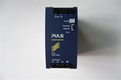 Puls Elevator Lift Parts Ct10241 Power Supply 3 Phase 24v10a240w
