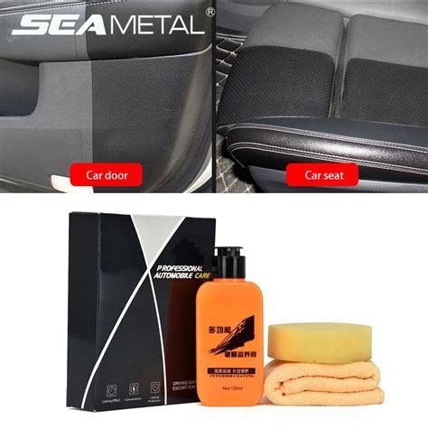 자동차 나노 세라믹 코팅제 자동차 가죽 플라스틱 리노베이터 페인트 클리너 자동차 인테리어 유지 보수 용품 리퍼비시