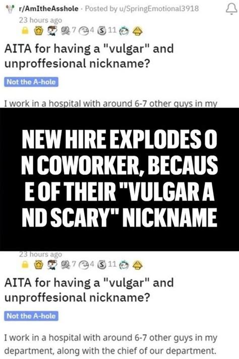 New Hire Explodes On Coworker Because Of Their Vulgar And Scary