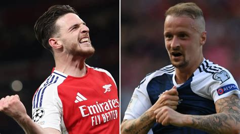 Fans Say Declan Rice Is Doing His Best Leigh Griffiths Impression After Stunning Exploits