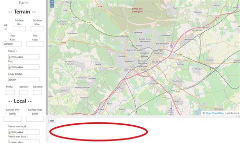 javascript simple request with openlayers pgadmin on html page