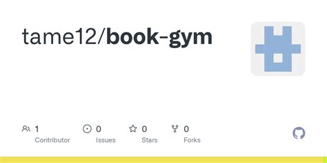 GitHub Tame Book Gym