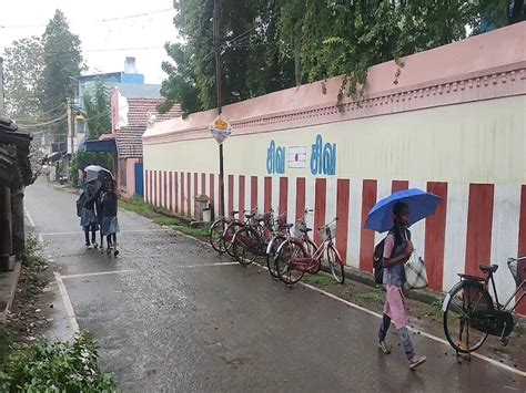 Thiruvarur District Heavy Rain School College Leave Announcement Tnn திருவாரூர தொடர் கனமழை