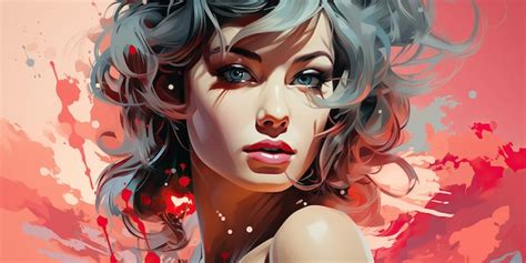 Ai Generated Ai Generative Pin Up Sexy Atractiva Hermosa Niña Mujer