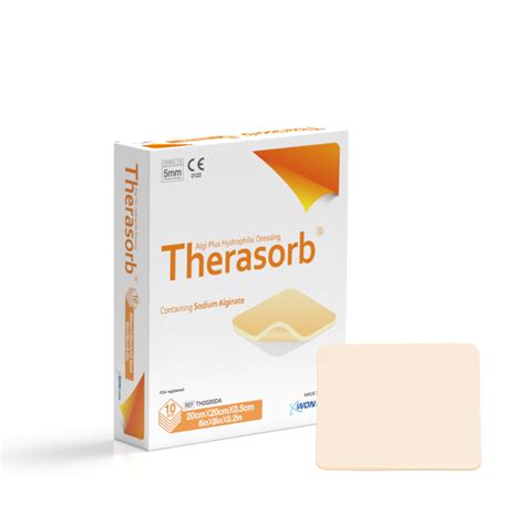 Therasorb Algiplus Hydrophilic Non Adhesive Foam Dressing Cocare Pty Ltd