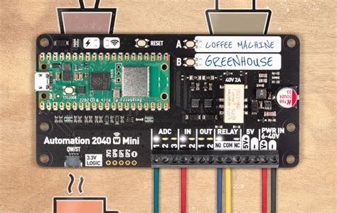 Automation 2040 W Board Supports 6v To 40v Ios Ships With Raspberry
