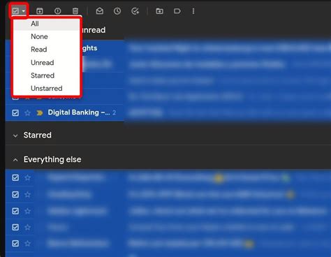 How To Select All In Gmail