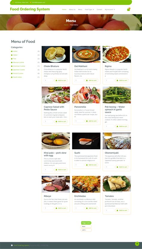 Food Ordering System Project Using Python Django Report For Final Year
