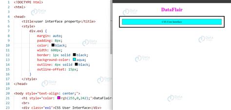 Css User Interface Dataflair