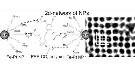 Two And Three Dimensional Network Of Nanoparticles Via Polymer Mediated Self Assembly Acs