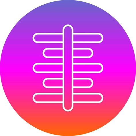 Center Align Line Gradient Circle Icon 38734329 Vector Art At Vecteezy
