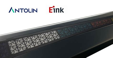 E Ink And Antolin Partner To Bring E Ink Prism Technology To Vehicle Interiors This Innovative
