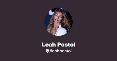 Leah Postol Instagram Tiktok Linktree