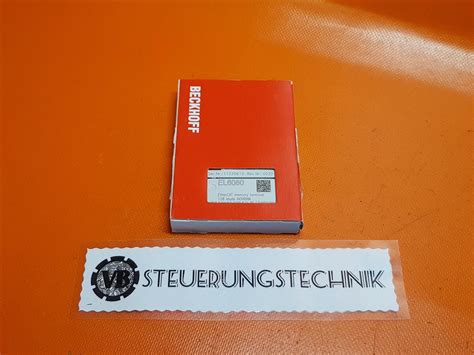 Beckhoff El6080 Rev 0020 Ethercat Memory Modul 75629