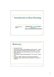 Introduction To Data Cleaning Free Download Borrow And Streaming Internet Archive