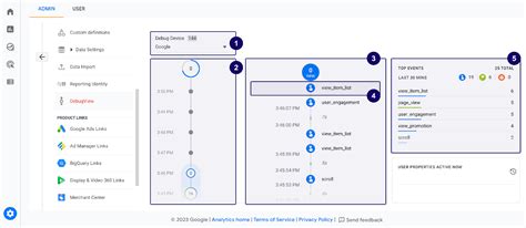 how to use debugview in ga4 pemavor