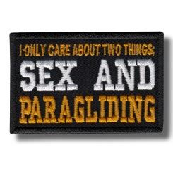 Sex And Pragliding Embroidered Patch X CM Patch Shop Com