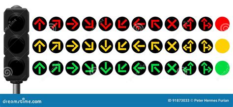 Air Traffic Control Set Vector Illustration 288385572