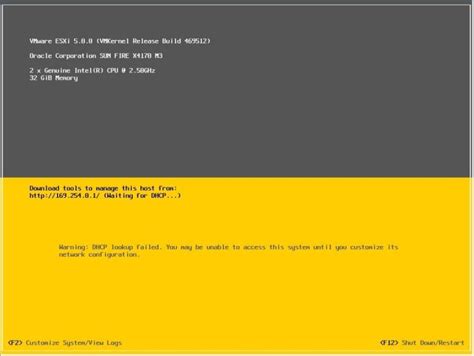 Configure Network Adapter Settings Vmware Esxi Netra Server X5 2 Operating System