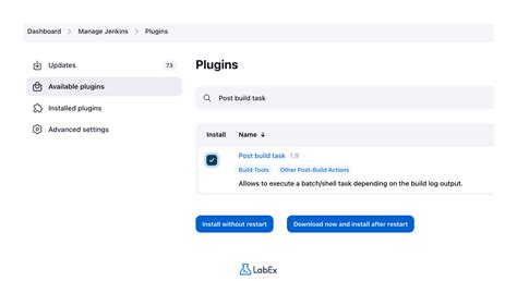 Jenkins ビルドのパラメータ化とスクリプトの使用方法 Labex