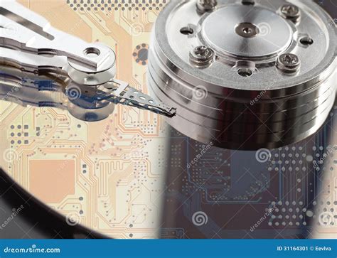 Hard Disk Drive Concept Stock Image Image Of Background
